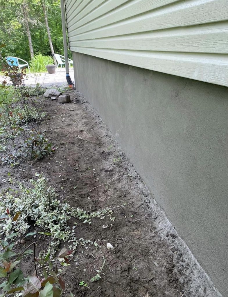 Réparation de votre solage de crépi - Vaudreuil-Soulanges